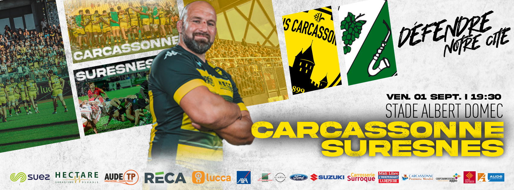 [Carcassonne – Suresnes] Le programme du match au Stade Albert Domec ...